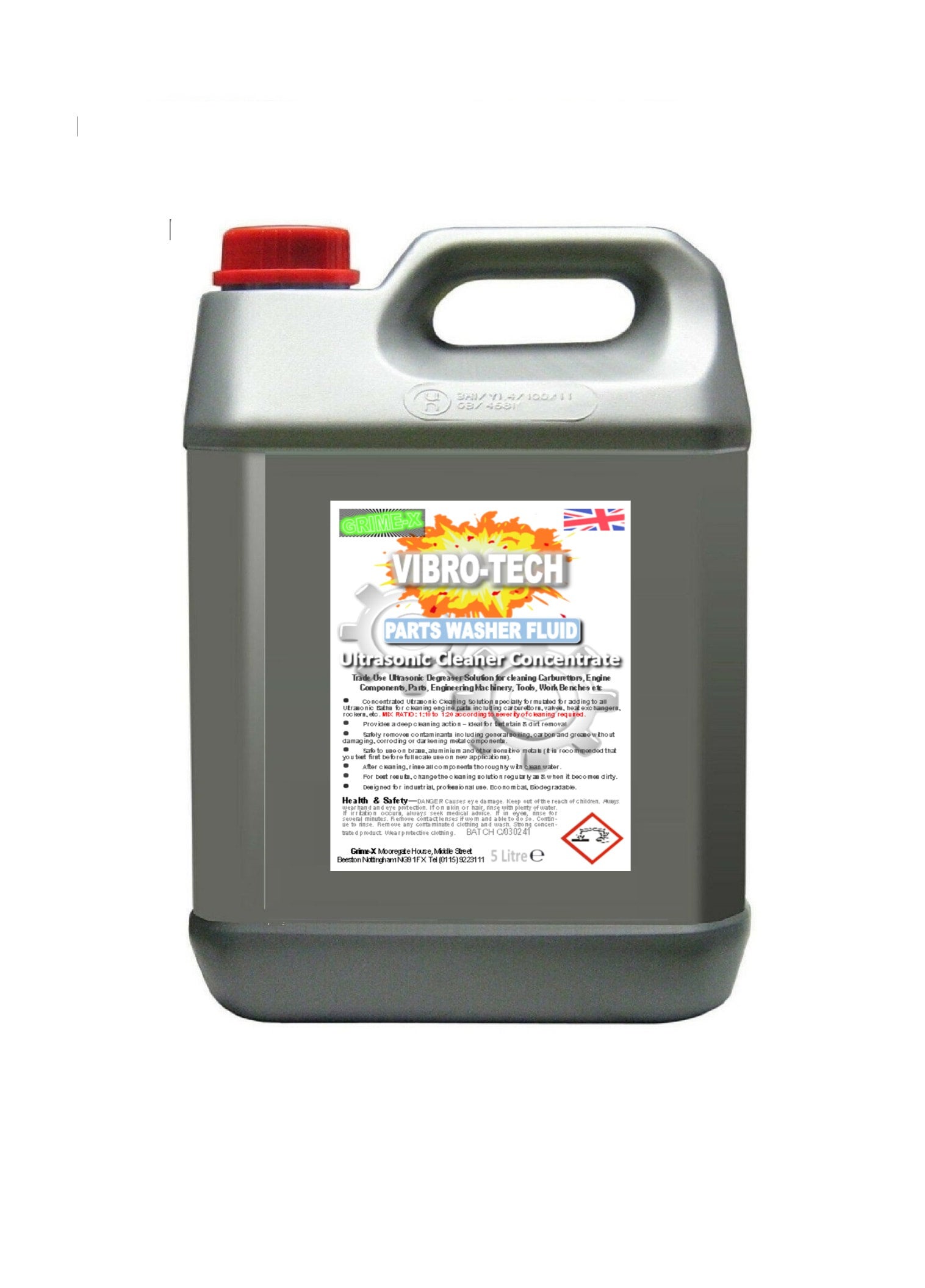 Grime-X Vibro-Tech Ultrasonic Cleaner | Grime-X