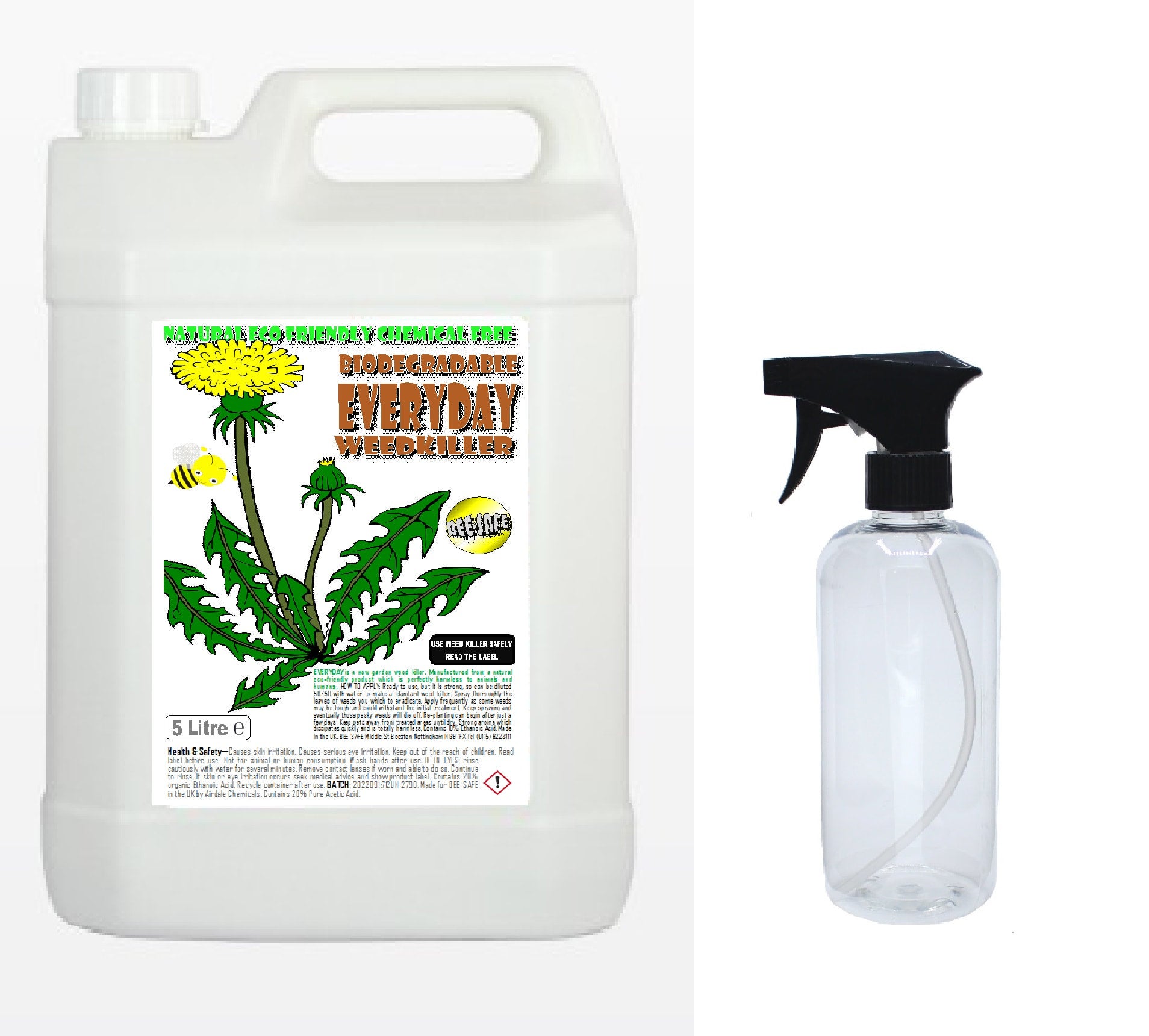 bee safe weed killer