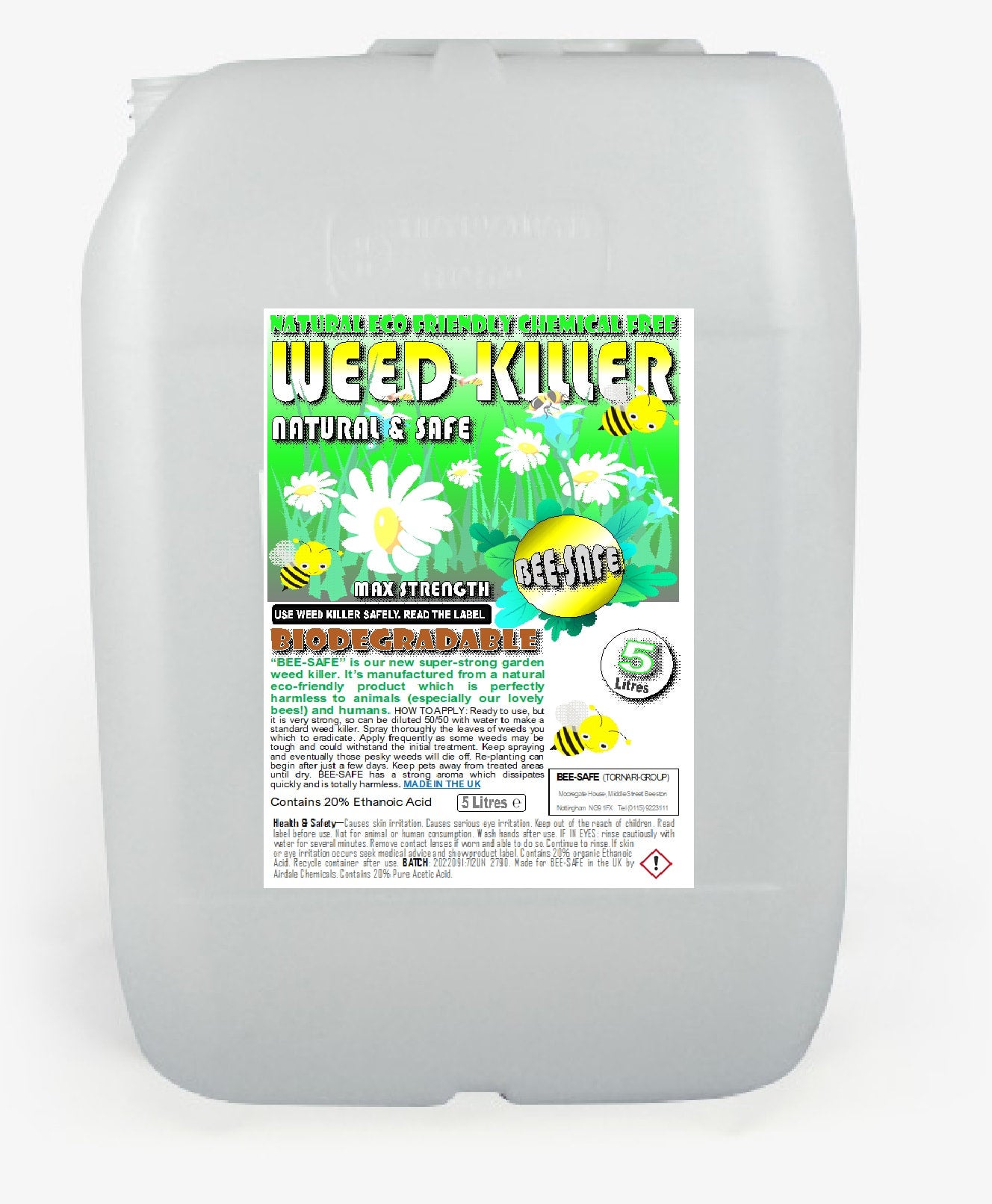 bee safe weed killer